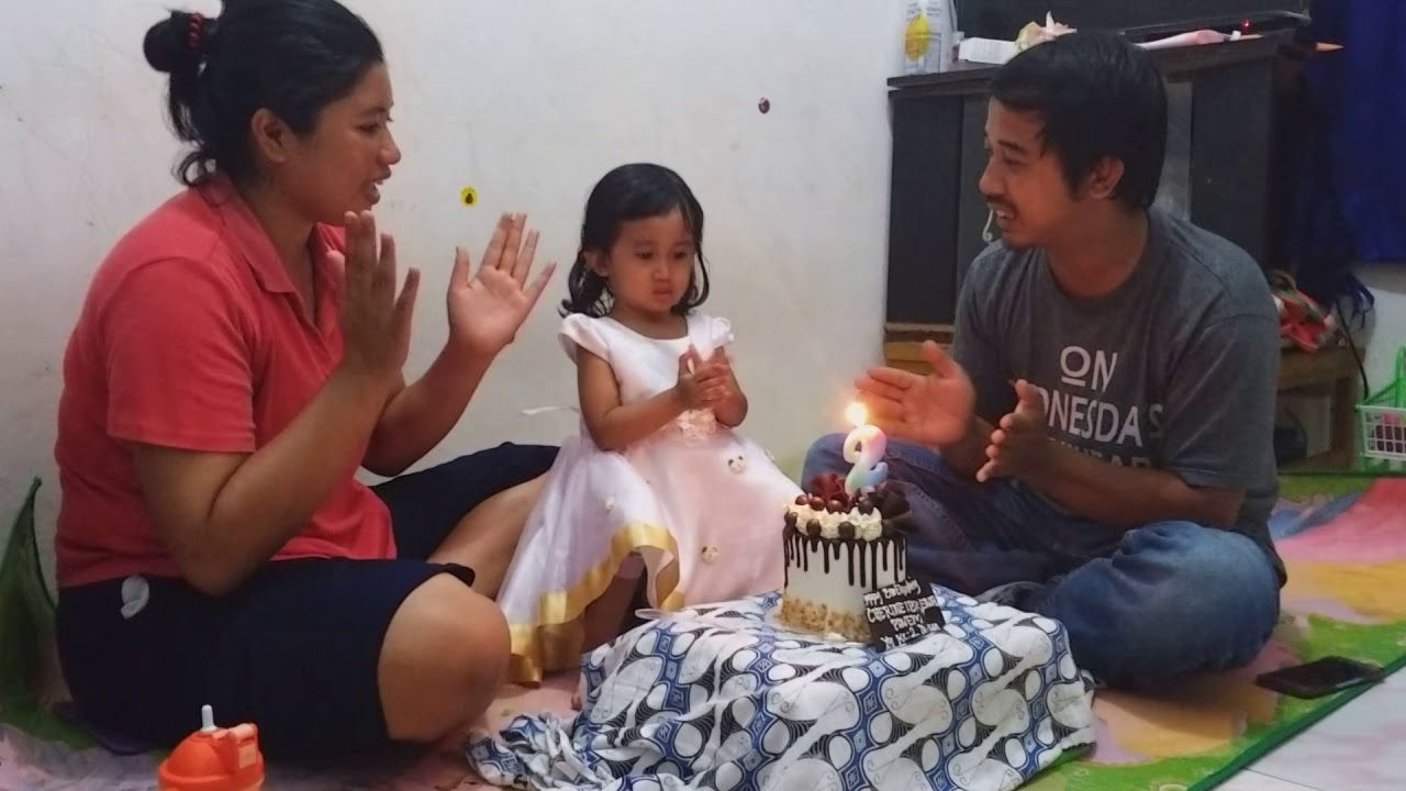 happy birthday cherine pinem my child - YouTube