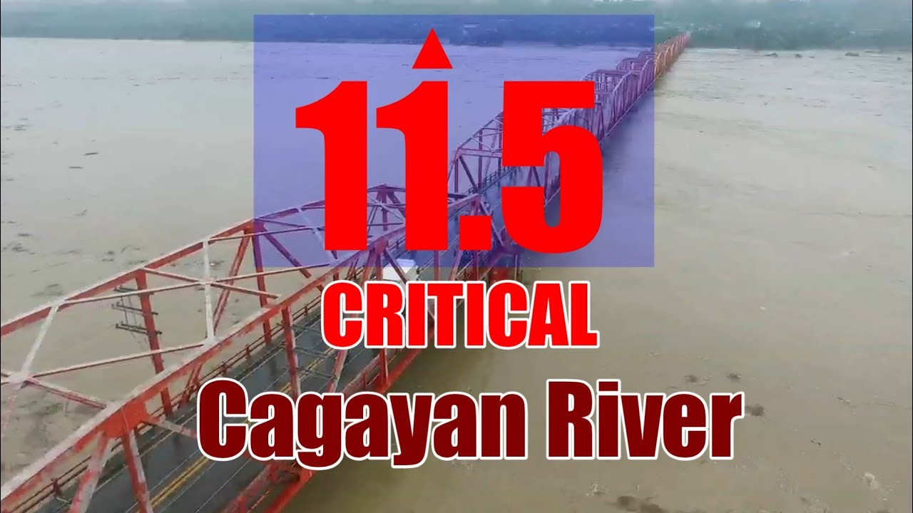 LOOK! BUNTUN BRIDGE CAGAYAN RIVER NASA CRITICAL LEVEL NA! - YouTube