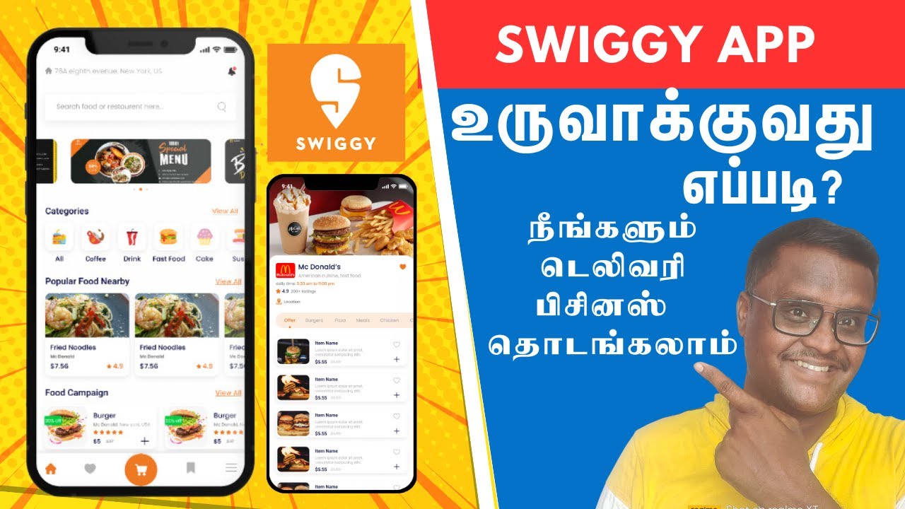 LARGE SCALE - FOOD DELIVERY APPown delivery business ideas,own food ...