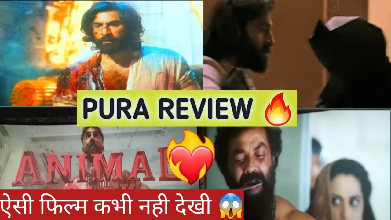 Animal Review | Animal Movie Review | Animal Movie Scene | Animal ...