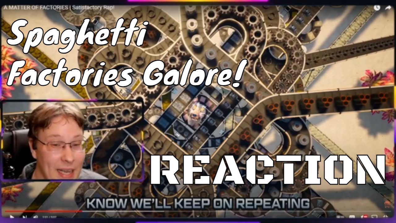 ⭐A MATTER OF FACTORIES | Satisfactory Rap!︱REACTION (The Stupendium ...