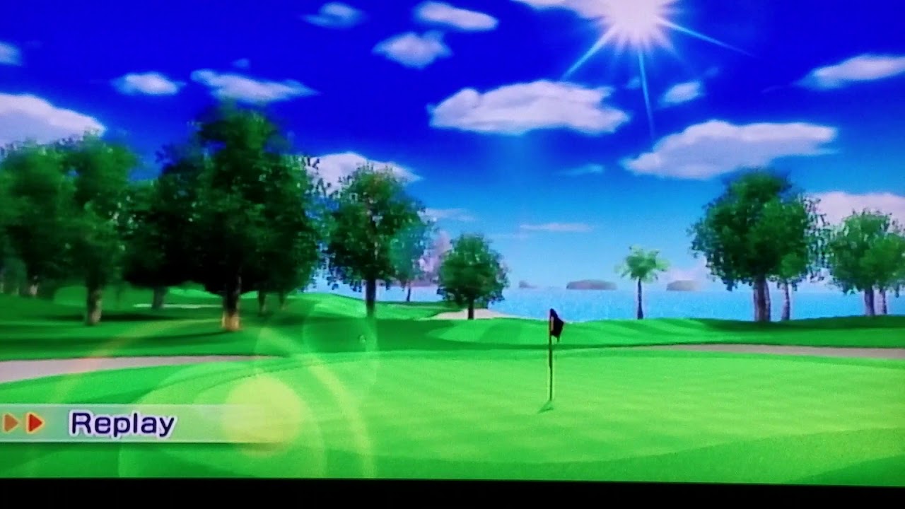 Wii Sports Resort Golf Chip in Eagle 7 - YouTube