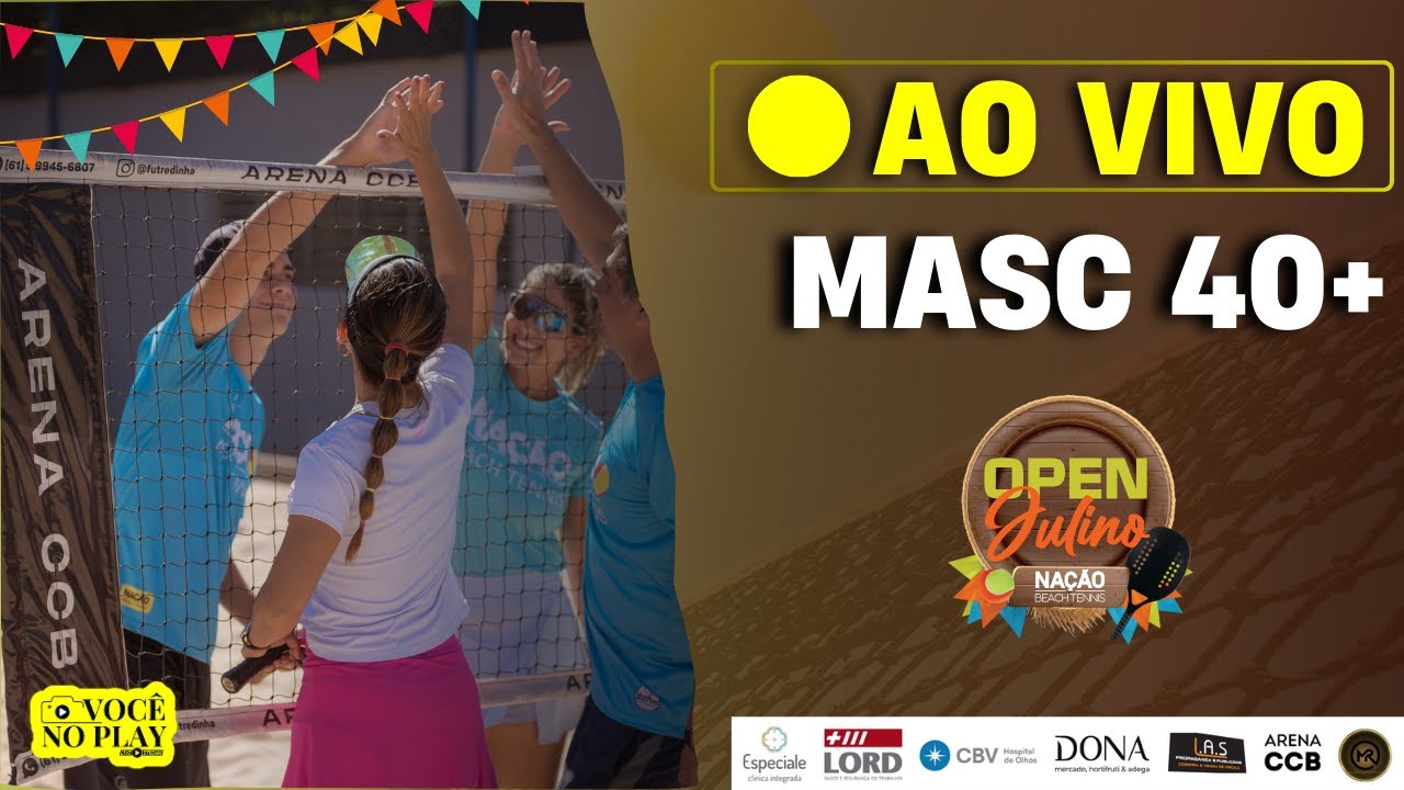 GIBA/PEPE X DON/MARCIO - MASC 40+: OPEN JULINO NAÇÃO BEACH TENNIS - FBT ...