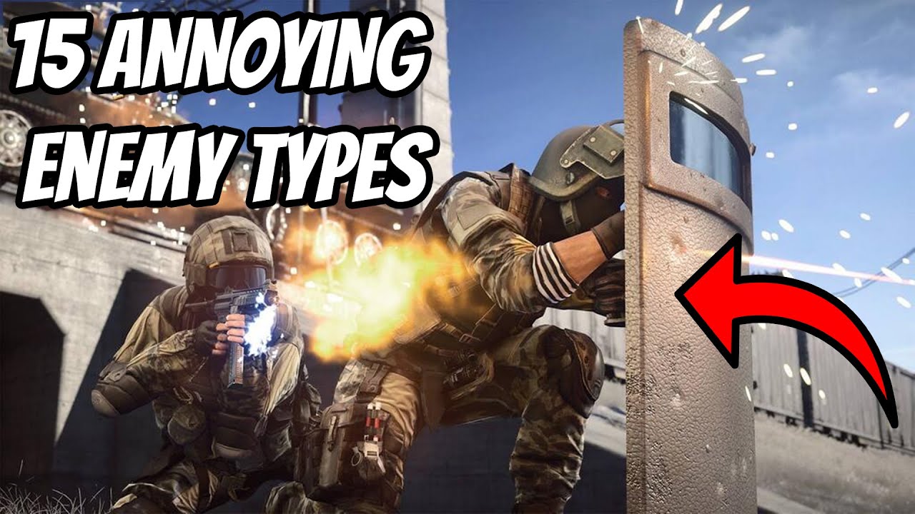 15 ANNOYING Enemy Types You Will Find In Every Game - YouTube