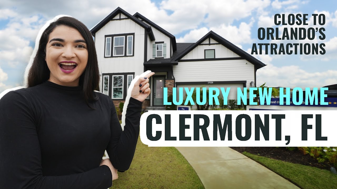 NEW AND MODERN home in CLERMONT, FL: Luxury and Comfort | The New Wellness Way Project - YouTube