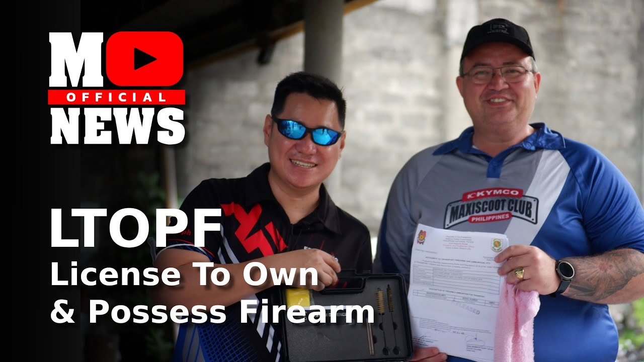 LTOPF - How To Get A Gun License in the Philippines - YouTube