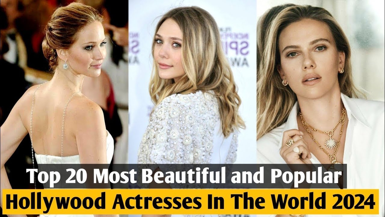 Top 20 Most Popular Hollywood Actress In The World 2024 |Hollywood ...