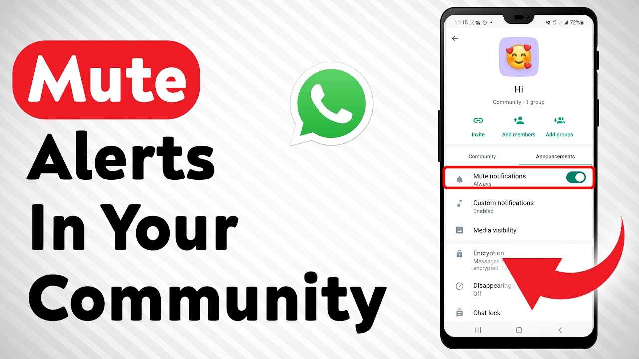 How To Mute Notification In Your Community On WhatsApp - Full Guide ...
