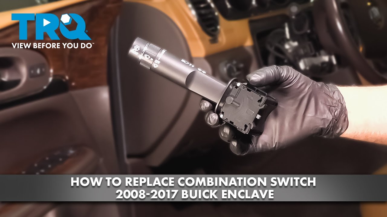How to Replace Combination Switch 2008-2017 Buick Enclave - YouTube