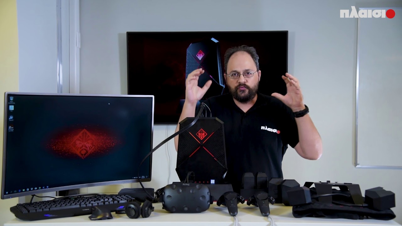 HP Omen VR X Backpack - YouTube