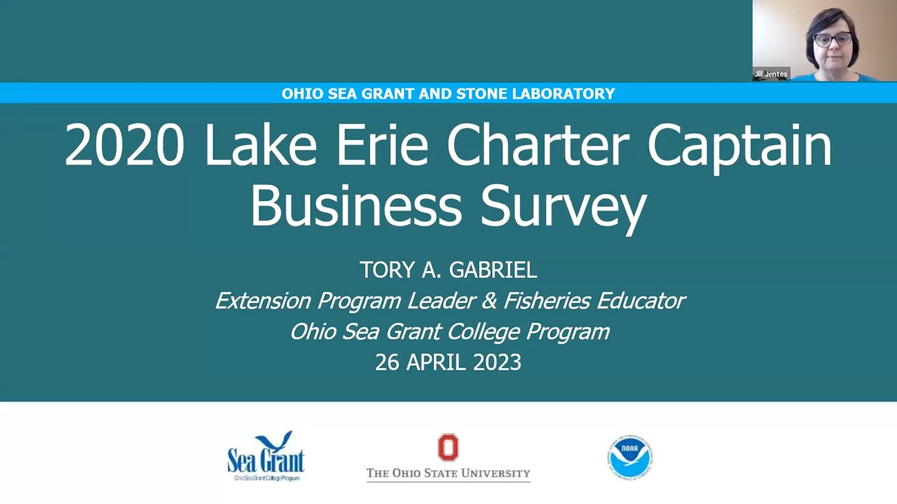 Freshwater Science: Lake Erie Charter Captains Business Survey - YouTube