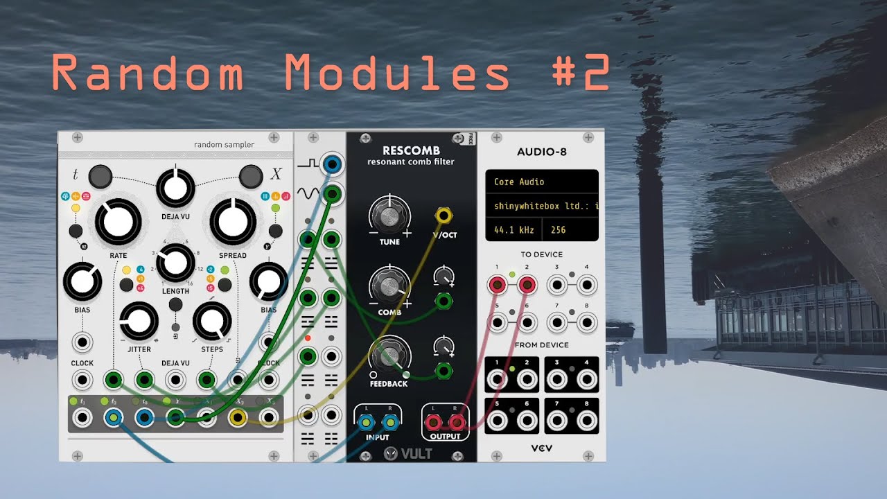VCV Random Modules #2 - Comb Filter + Seq.Switch - YouTube