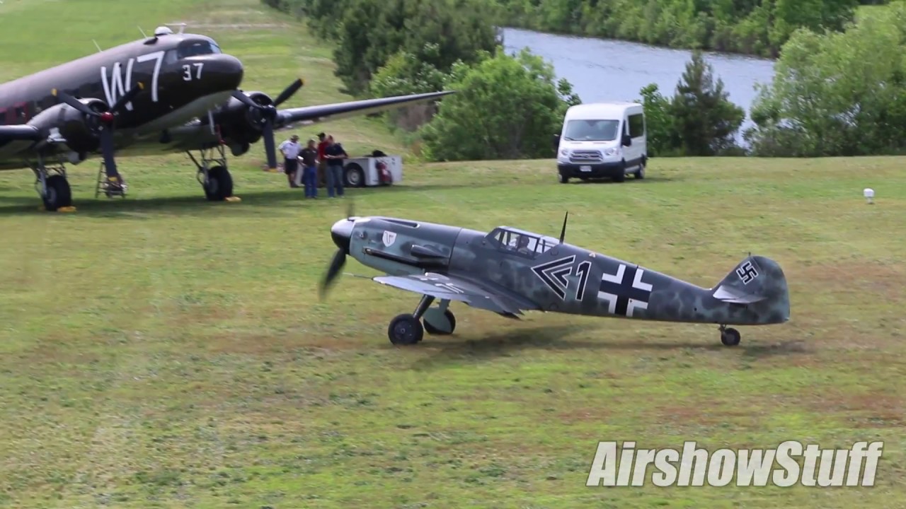 WWII Fighters - Grass Runway Operations! - YouTube