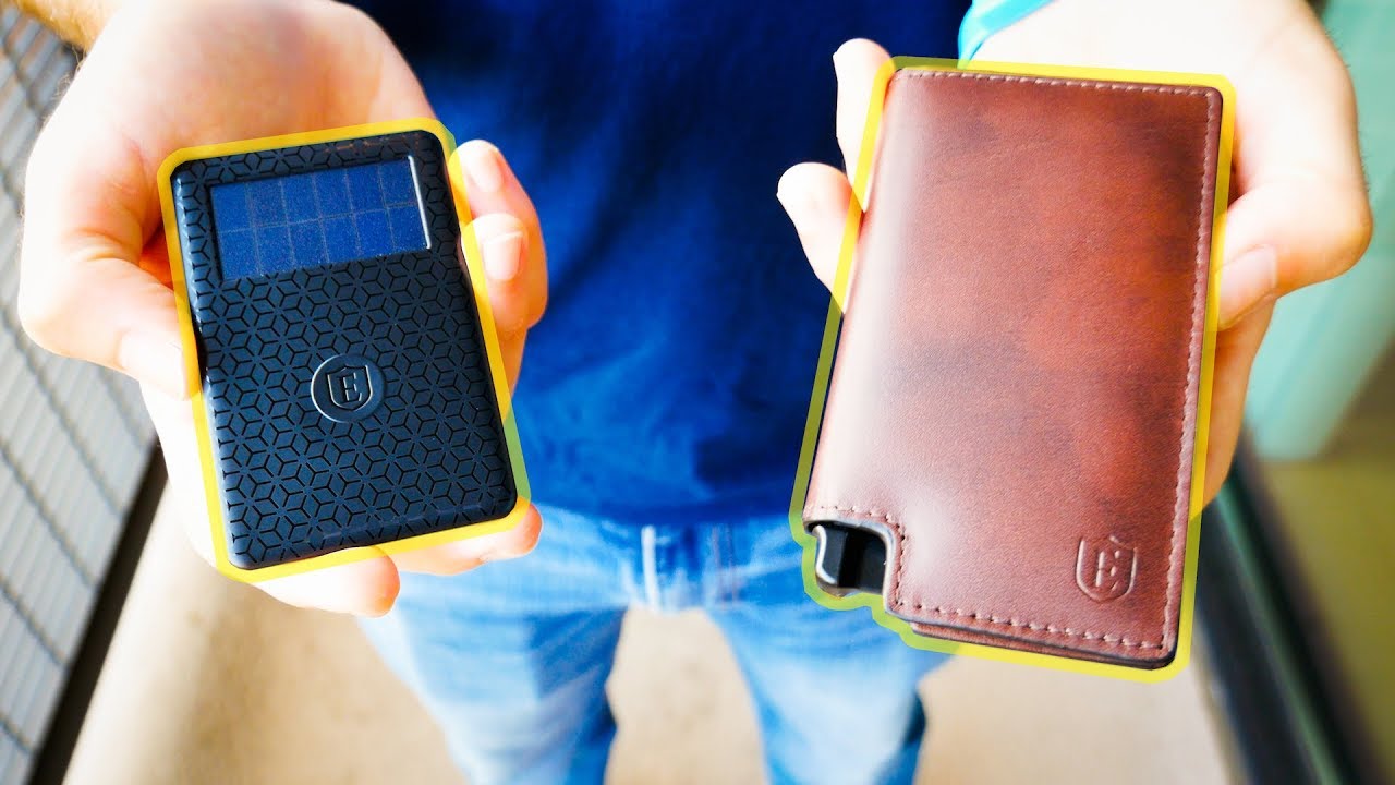 Ekster's Solar-Powered Smart Wallet Can Track Lost Luggage Too - YouTube