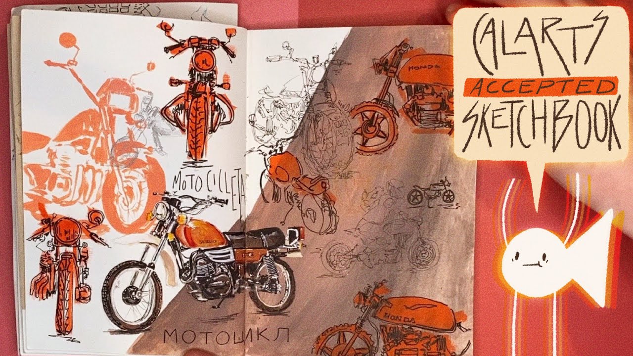 CalArts Sketchbook ACCEPTED 2021 - YouTube