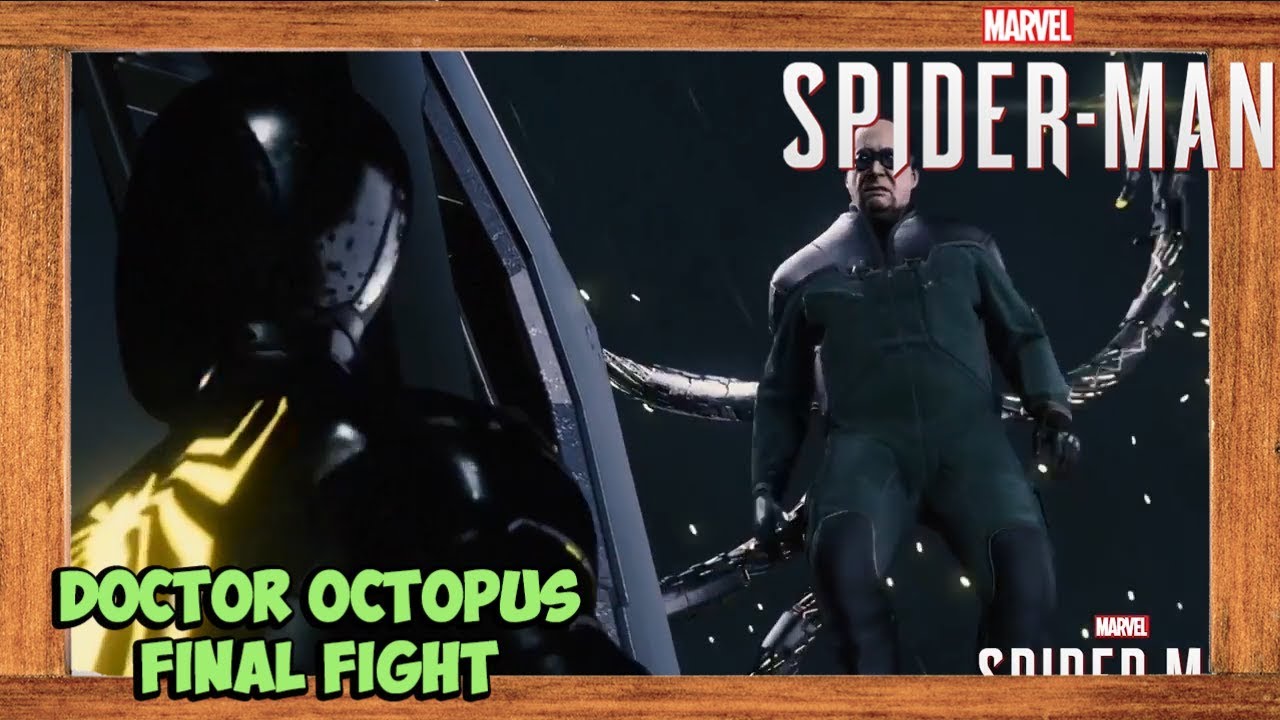 Spider Man 2018 PS4 Final Battle Cutscene - YouTube