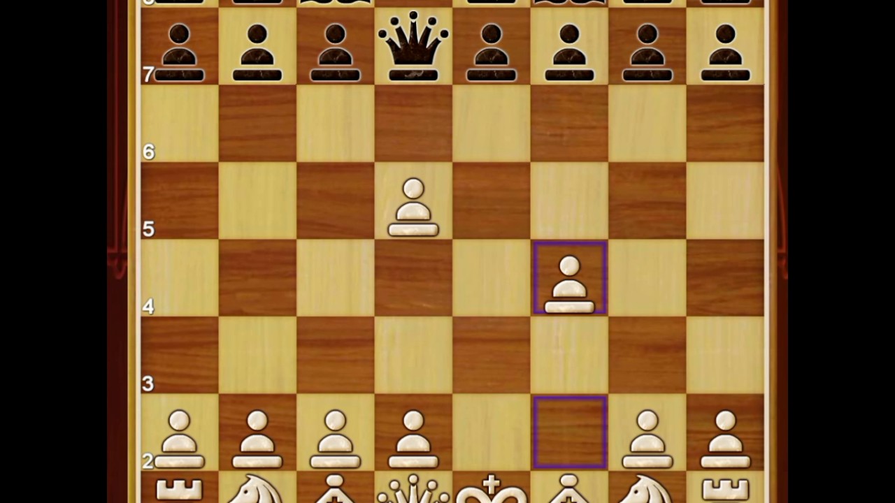 SCACCHI , Strepitoso scacco matto in 8 mosse - YouTube