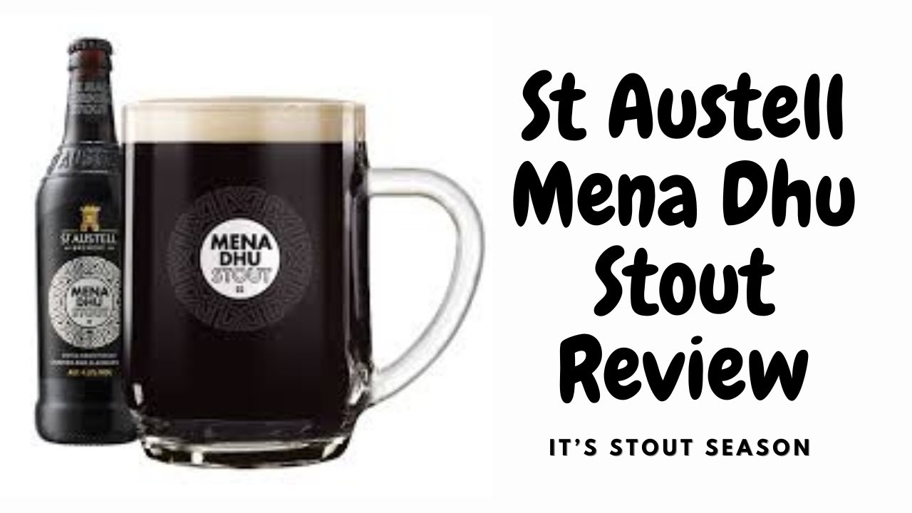 Mena Dhu Stout Review | St Austell Brewery | Stout Season - YouTube