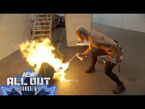 An UNHINGED Darby Allin sets Jon Moxley ON FIRE! | AEW All Out, 9/20/2