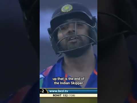 rohit sharma's run out misfortune - YouTube