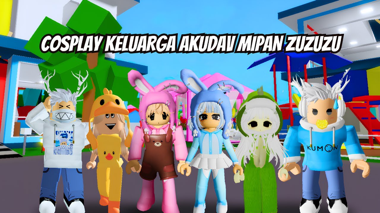 24 JAM COSPLAY JADI KELUARGA AKUDAV MIPAN ZUZUZU DAN BANGUN DAYCARE DI ...