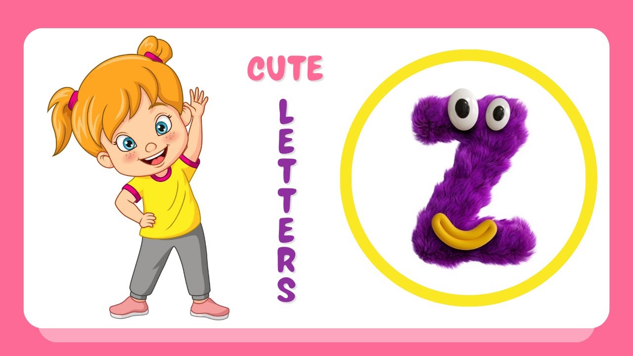 Part 6: Learn Letters "U,V,W,X,Y,Z" / Alphabet Coloring /Alphabet ...