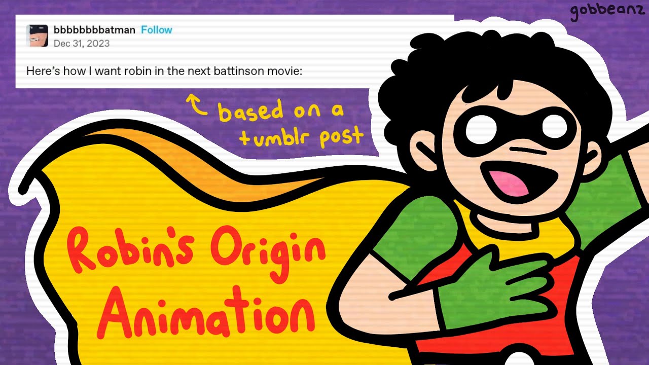Robin's Origin: Batman Animation (based on a tumblr post) - YouTube