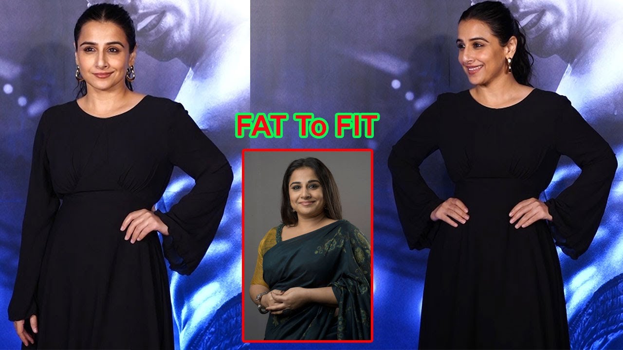 OMG!! Vidya Balan Surprises Fans With Her Fat To Fit Transformation ...