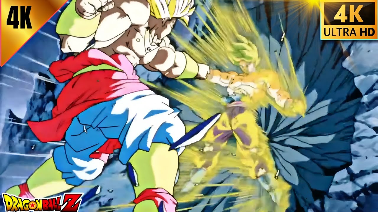 Goku vs Broly Full Fight | Broly the legendary super saiyan | Dragon ...