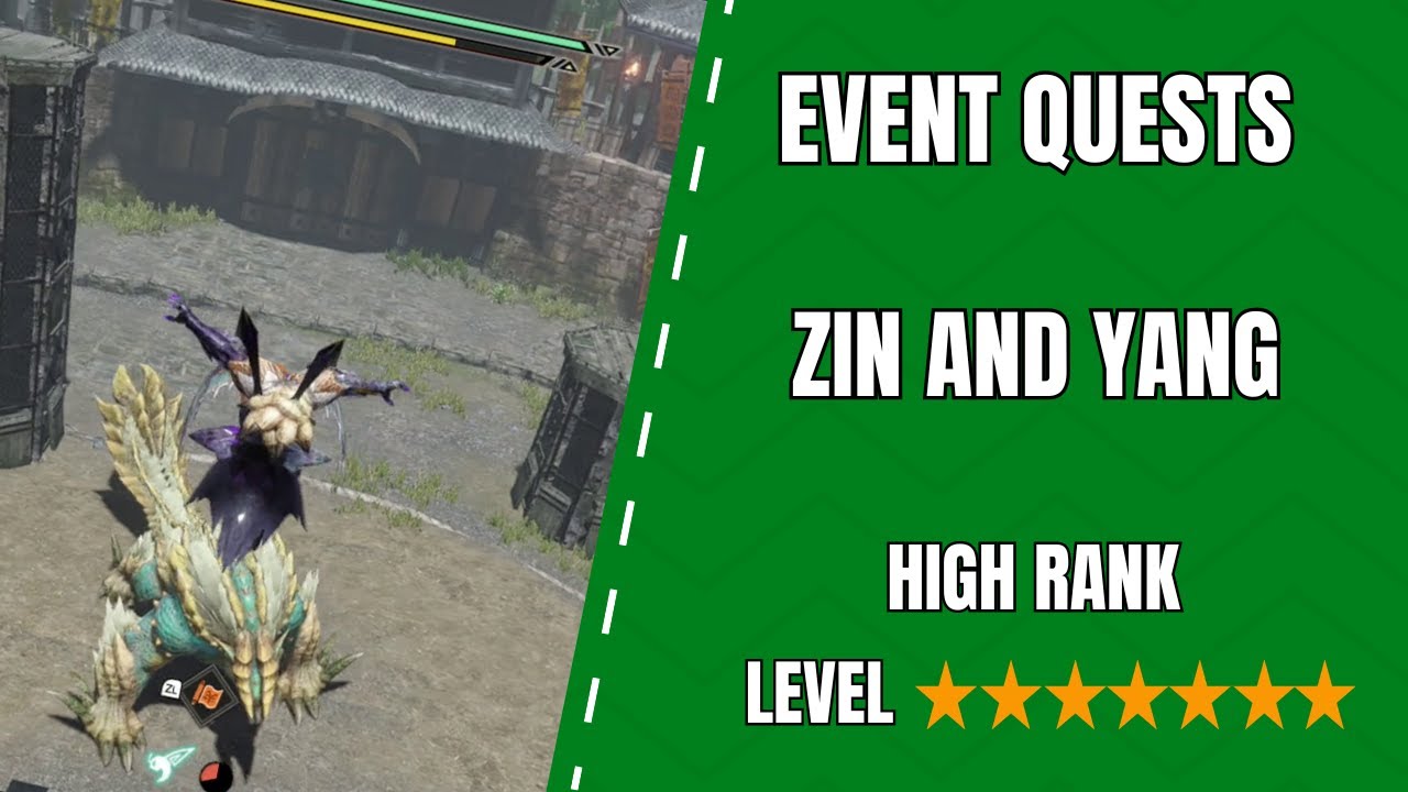 [MHRS] Monster Hunter Rise SunBreak [Switch]: Event Quests Zin and Yang ...