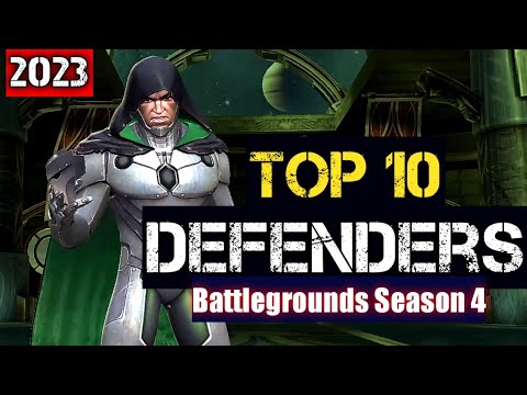 MCOC Top 10 Defenders for Battlegrounds Season 4 • 2023 •Best Defense ...