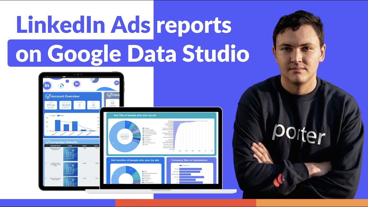 Build LinkedIn Ads reports on Google Data Studio in minutes [2021 ...