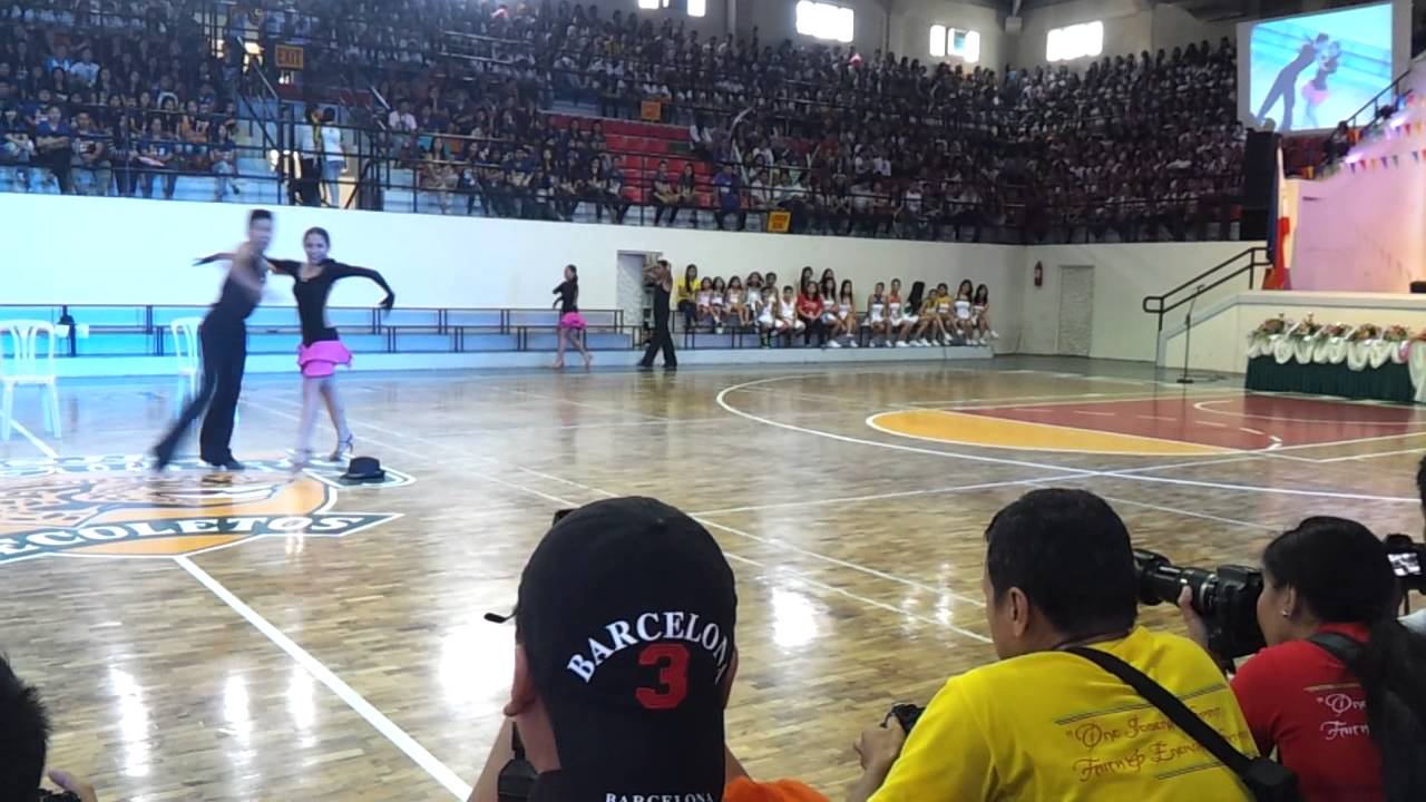 DANCESPORT TEAM CEBU ( SAMBA ) @ USJR Basak Campus 2013 - YouTube
