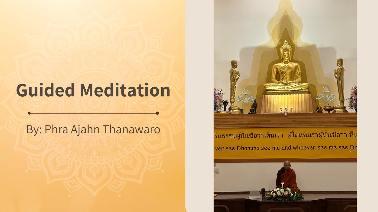 Right Concentration | Monday Night Guided Meditation (Sep 30, 2024 ...