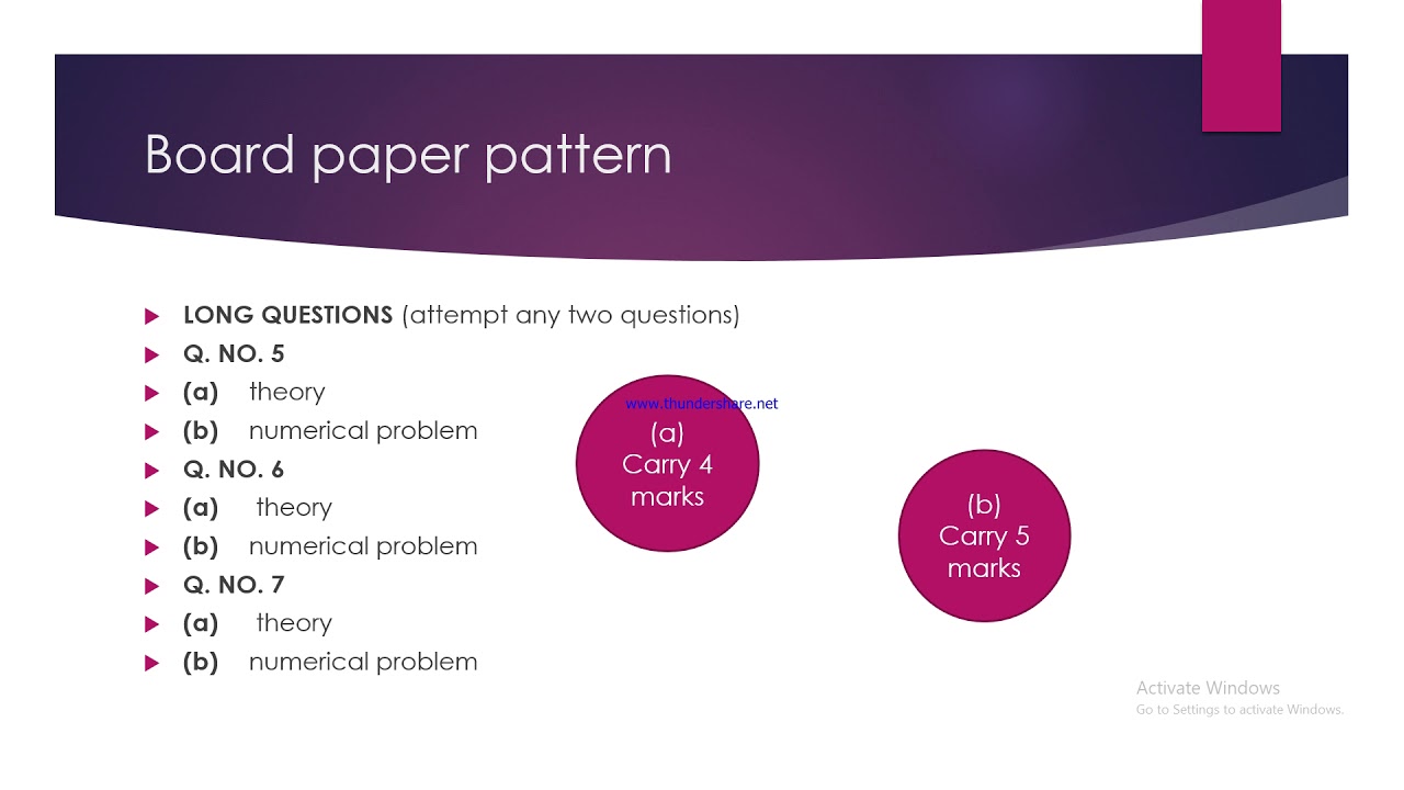 physics paper pattern | 9th class - YouTube