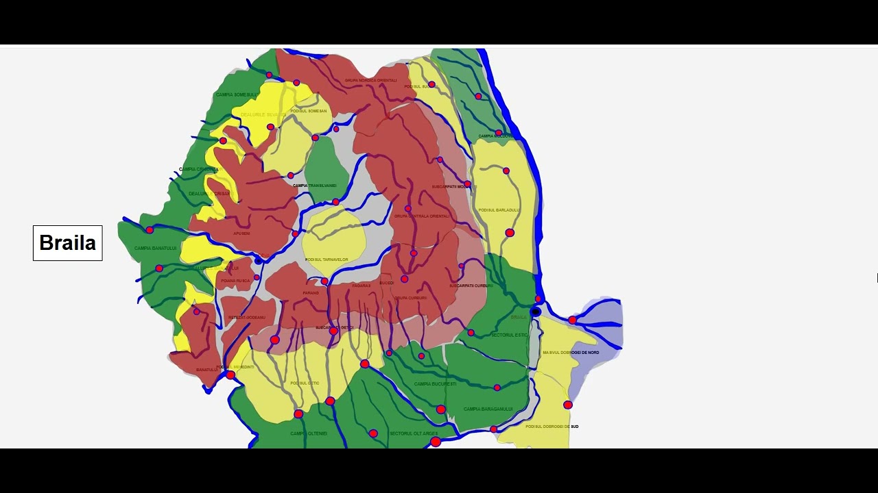 Joc geografie Orasele Romaniei - YouTube