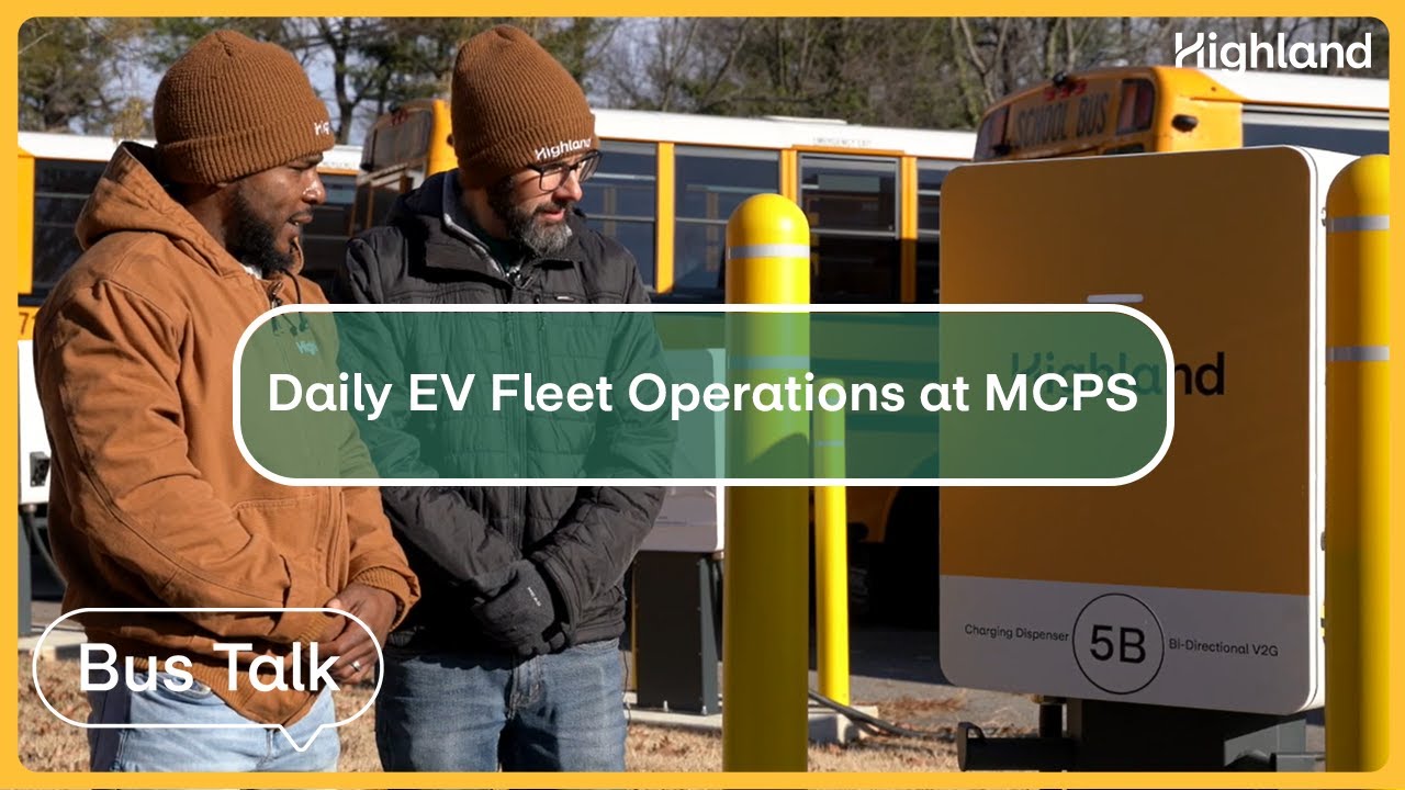 Daily EV Fleet Operations at MCPS | Bus Talk on the Road Episode 5 ...