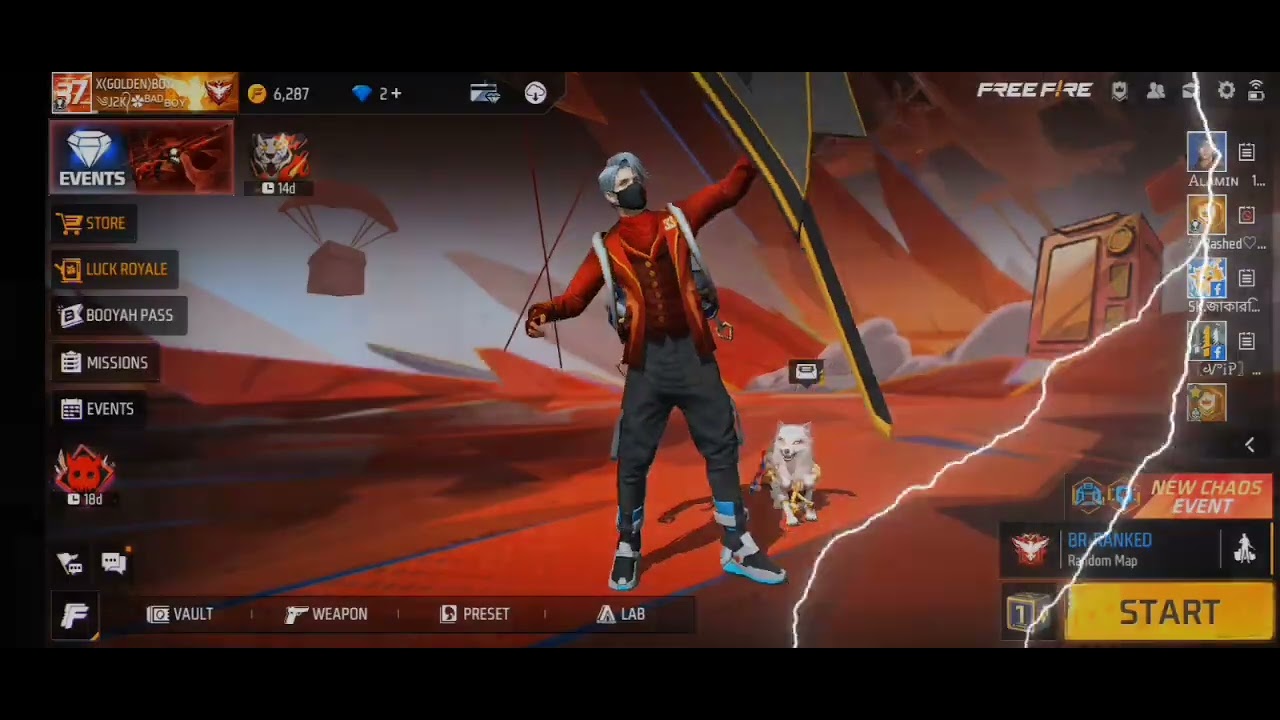 free fire edit master emote - YouTube