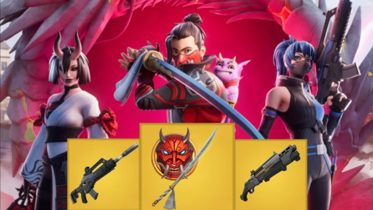 Getting all Mythics in Fortnite chapter 6 is INSANE - YouTube