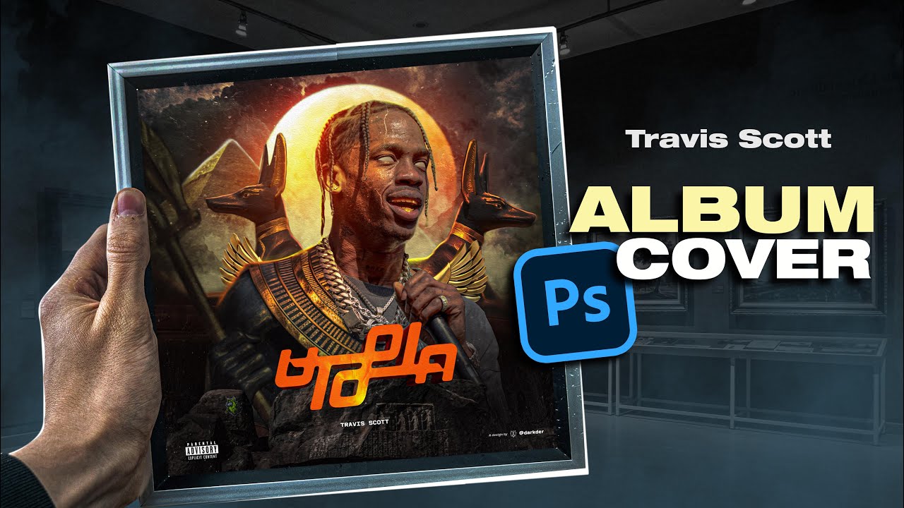 How I made Utopia Album Cover for Travis Scott! - YouTube