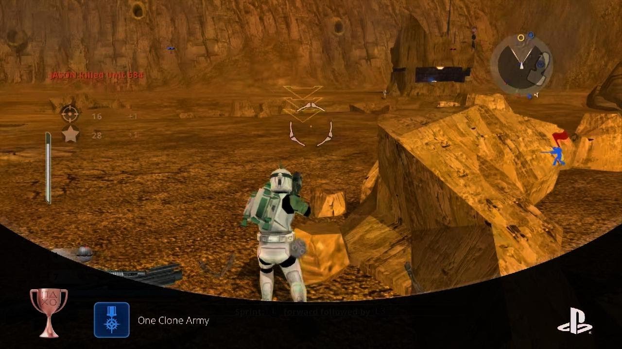STAR WARS: Battlefront Classic Collection One clone army trophy - YouTube