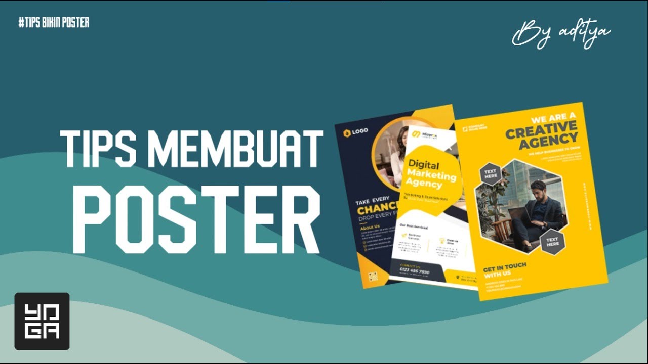 Tips Pemula Sebelum Bikin Poster - Poster Design for beginners - YouTube