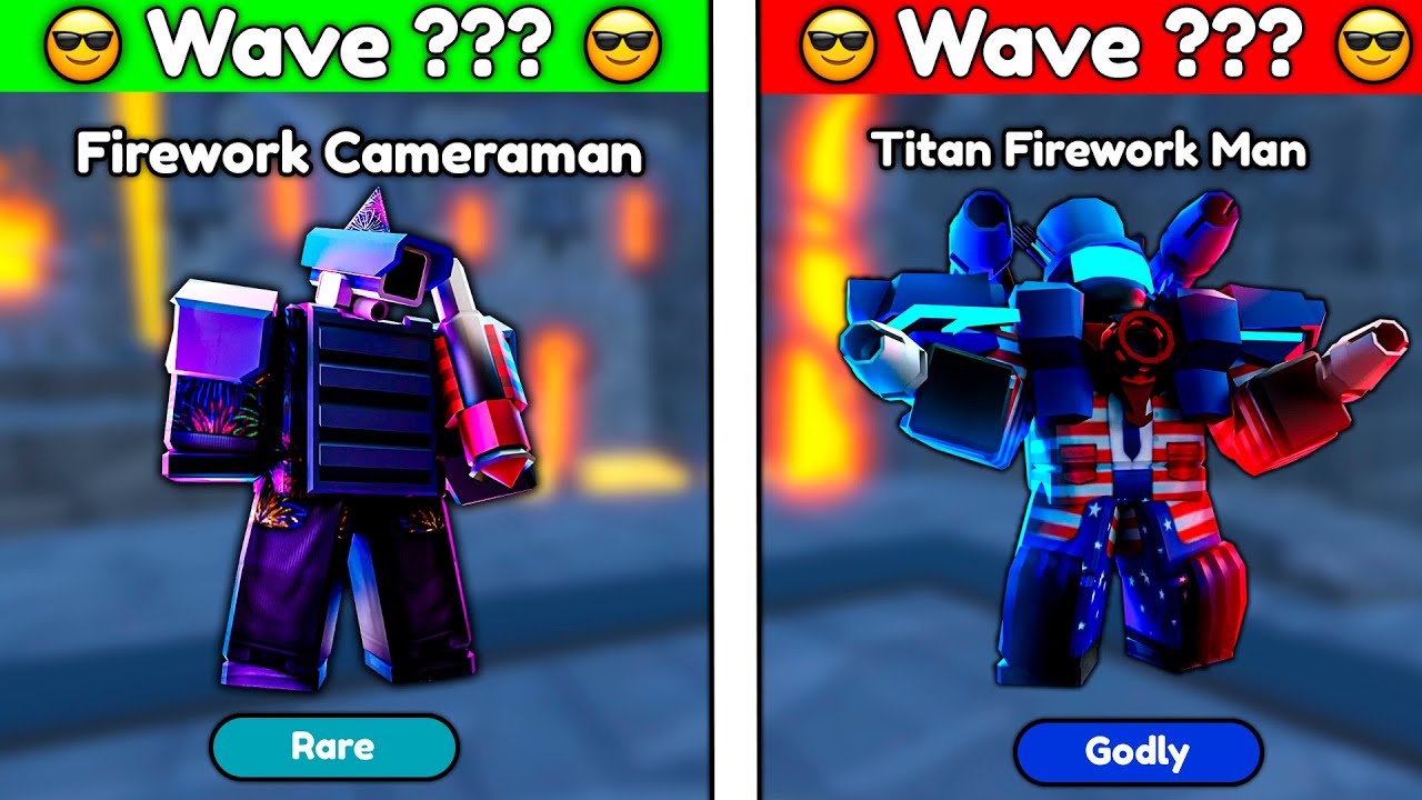 😱😨FIREWORK CAMERAMAN vs TITAN FIREWORK MAN😱😨 in ENDLESS MODE 🔥 - Toilet ...
