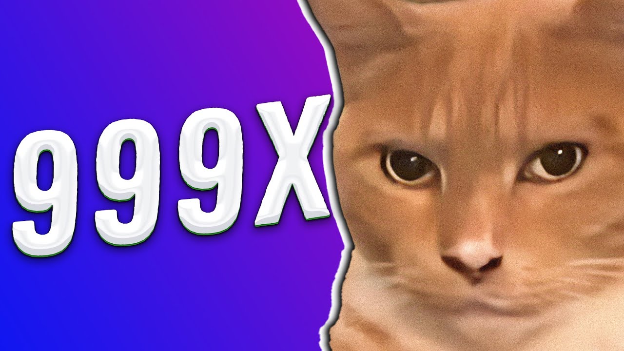 CAT MEWING BYE BYE 999x speed - YouTube