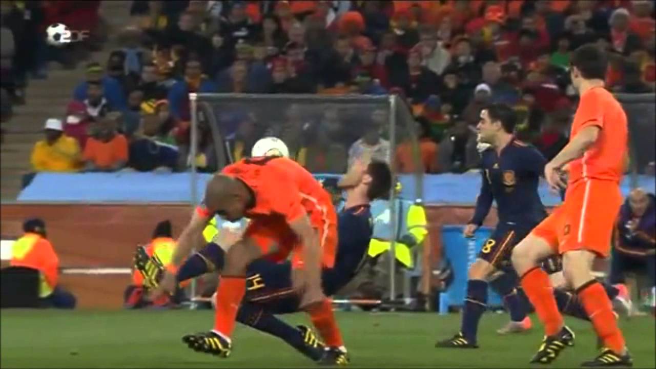 Worst Football Tackles Ever - YouTube