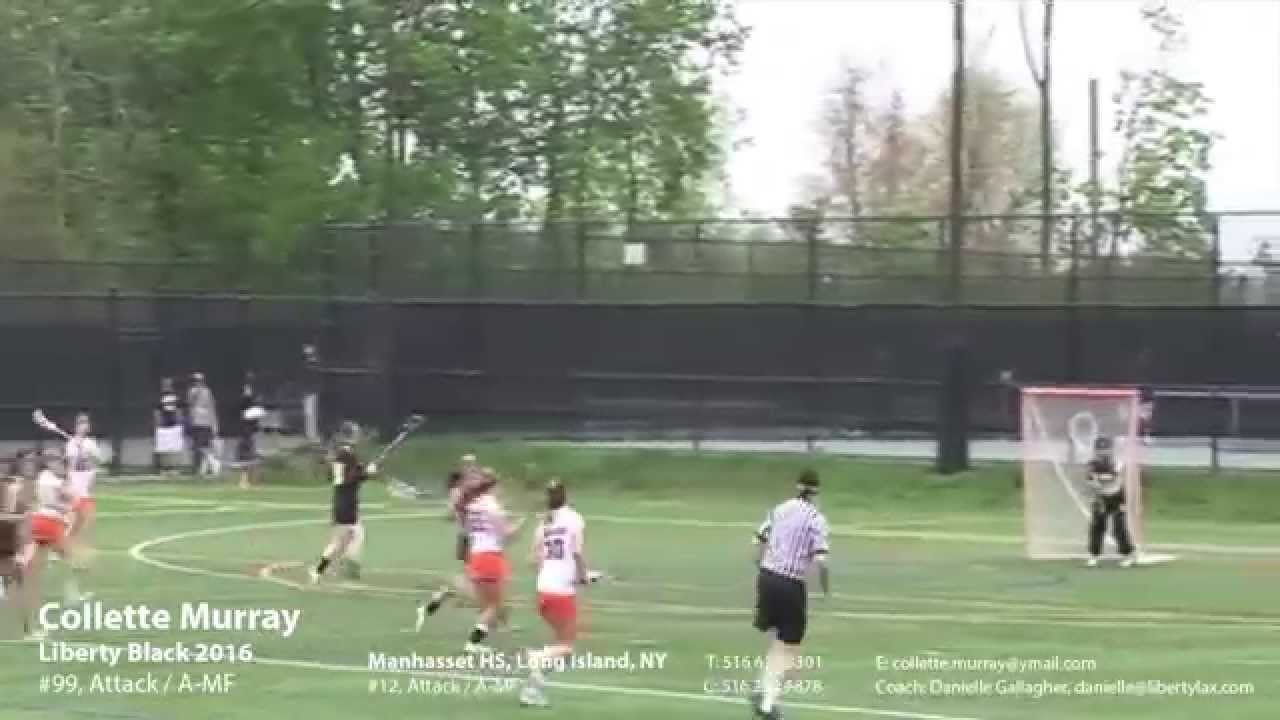 Collette Murray - Liberty Lacrosse Black 2016 - Manhasset HS - YouTube