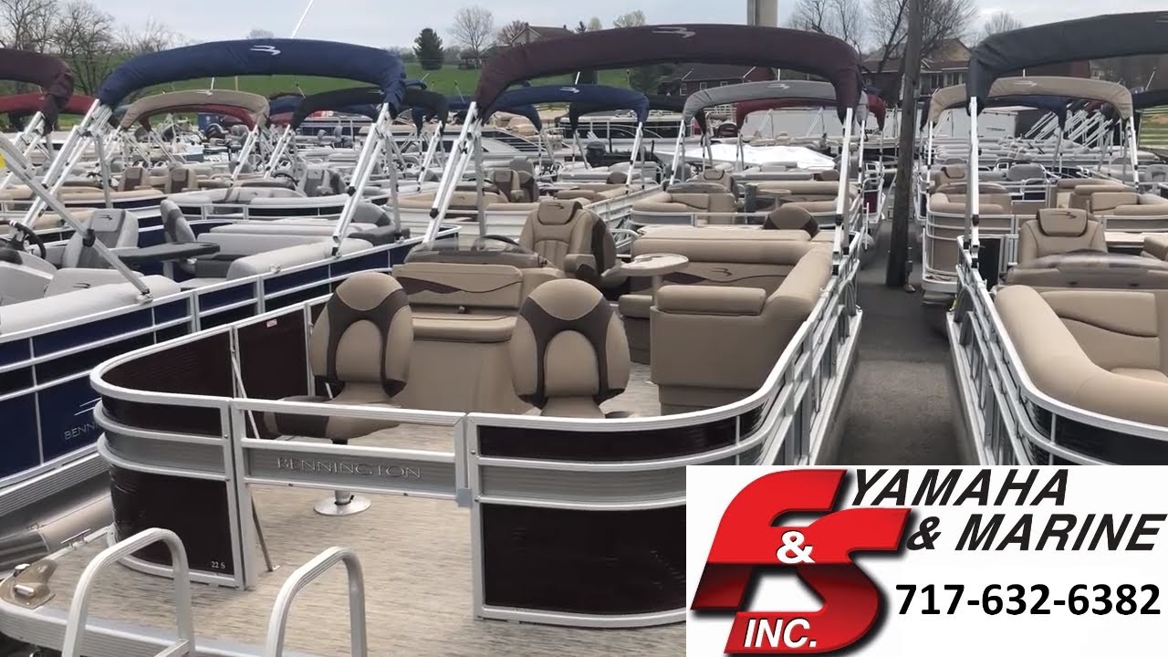 NEW 2020 Bennington 22 SF Pontoon Boat - YouTube