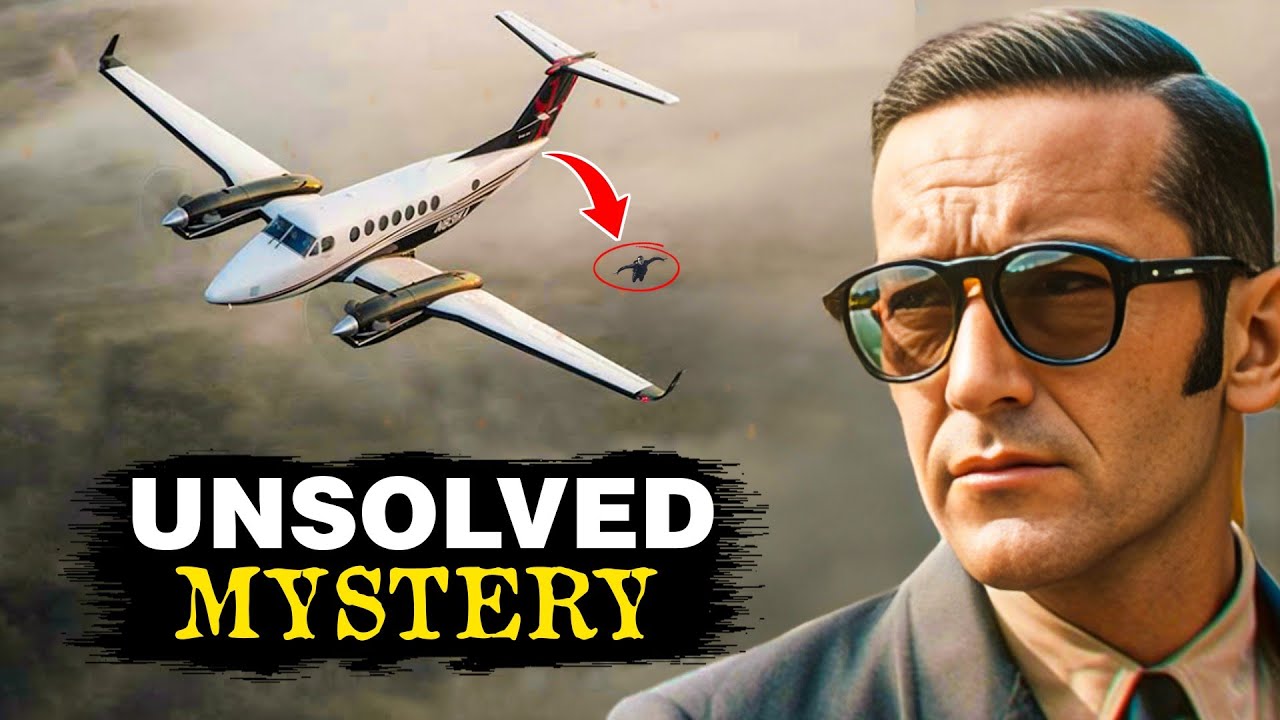 Hijacker who stole $200,000 and jump out of plane - YouTube