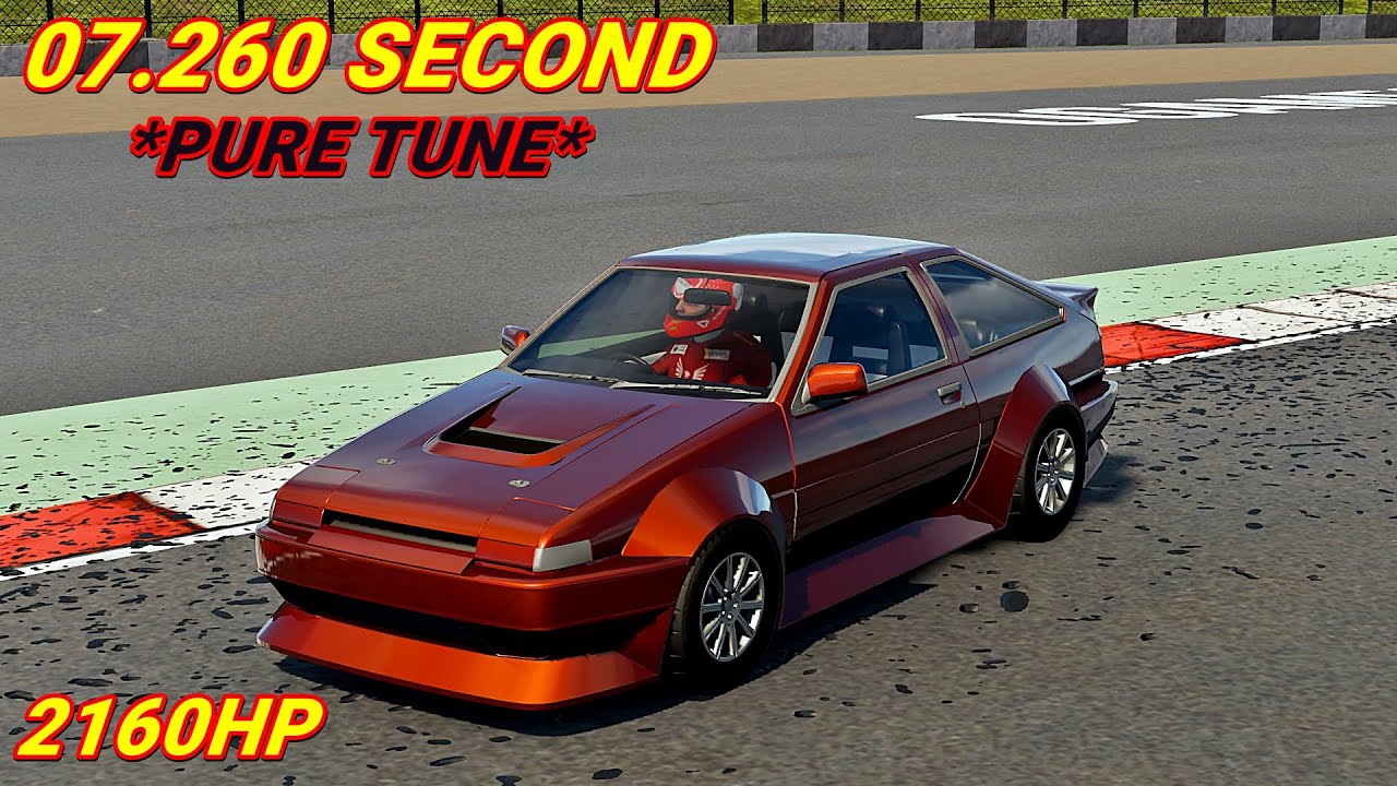 2160HP TOYOTA TRUENO SPRINTER AE86 DRAG TUNE CAR PARKING MULTIPLAYER 2 ...