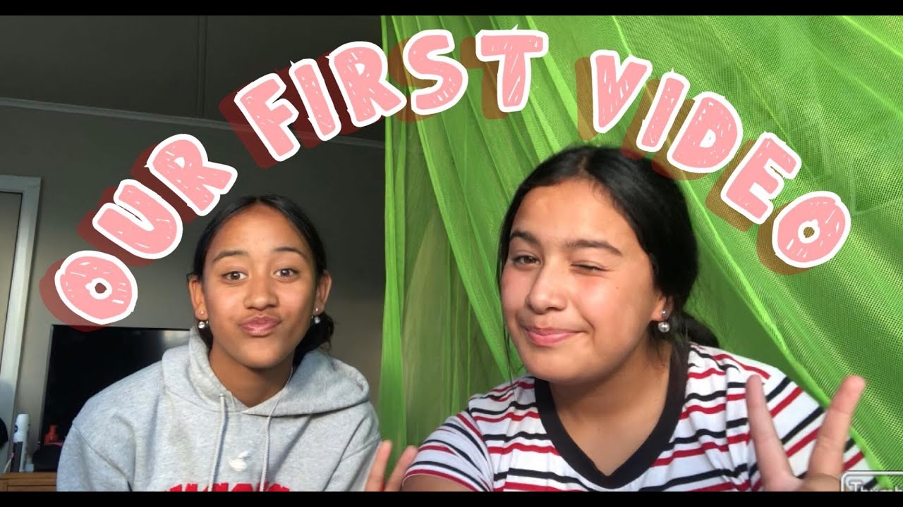 OUR FIRST VIDEO!! - YouTube